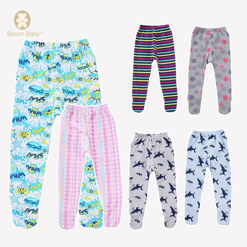 Newborn Baby Foot cover Soft Cotton Long Pants Bottoms Leggings ...
