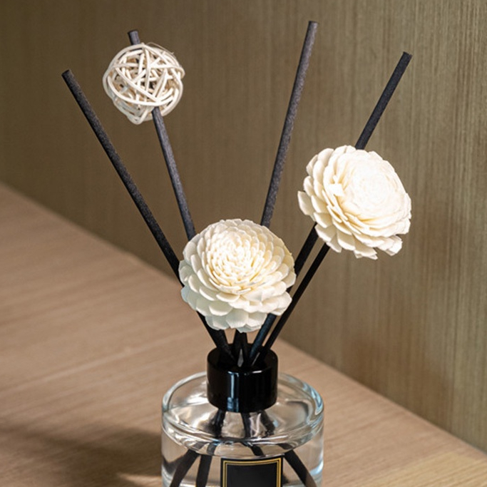 3pcs Daisy Flower Rattan Reeds Fragrance Diffuser Non-fire Replacement ...
