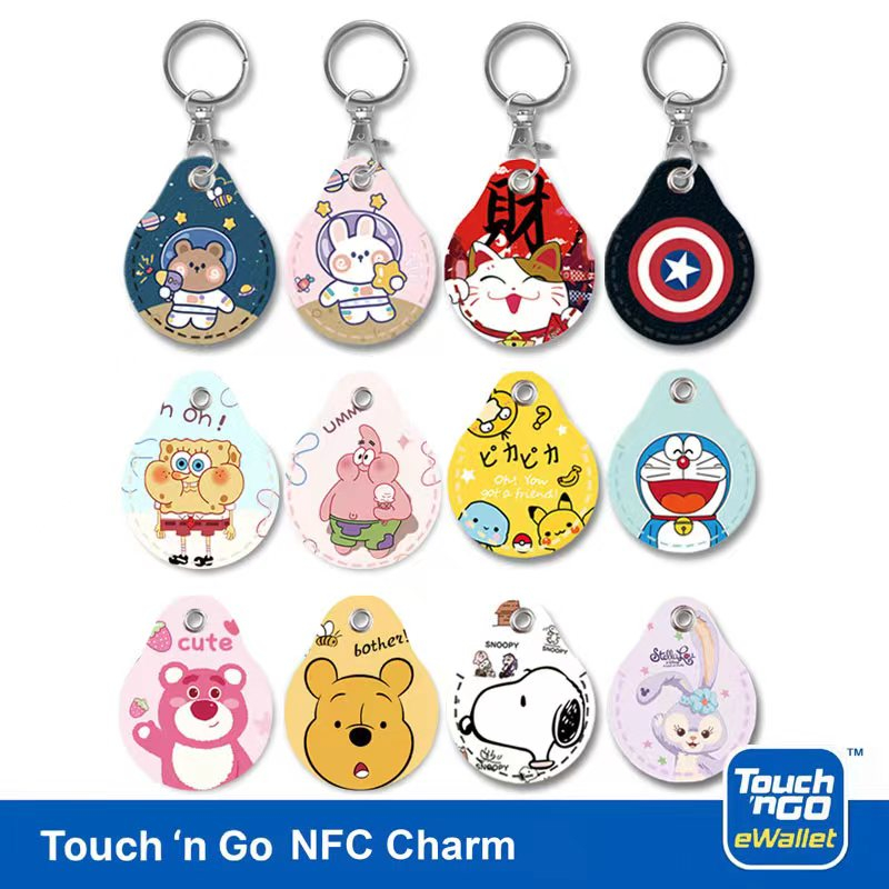 Enhanced Touch N Go NFC Card Anime cartoon NFC Touch 'n Go Charm ...