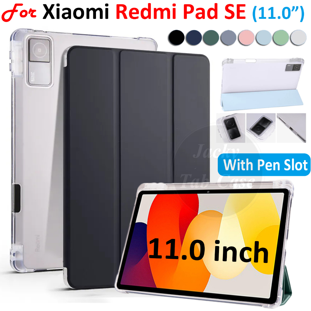 For Xiaomi Redmi Pad SE 11.0" 2023 New Fashion Soft Leather Silicone ...
