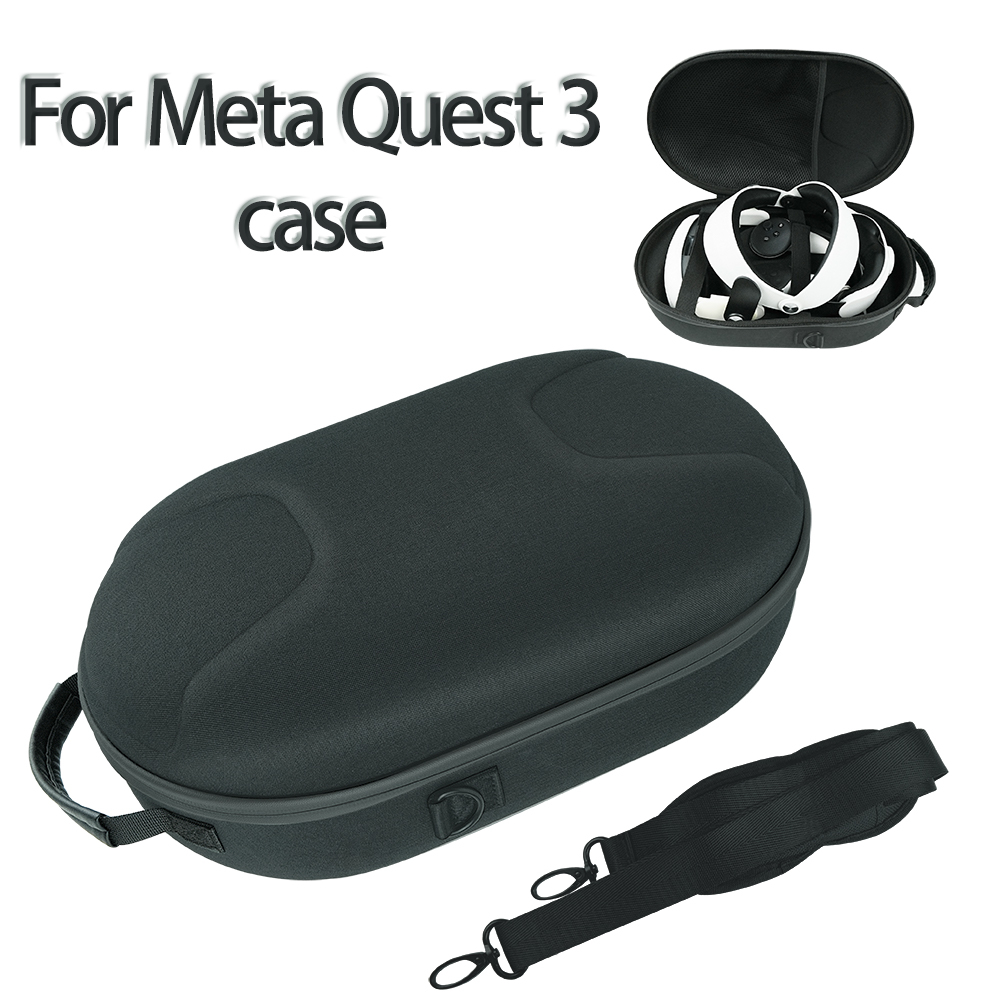 Storage Box Bag for Meta quest 3 Wear Halo Strap Travel Carrying Case ...