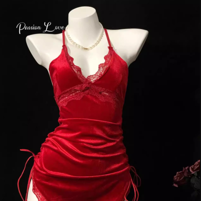 {Passion Love--Nighty-night} Women Sexy Lingerie Sleepwear Dress ...