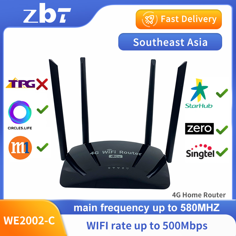 ZBT 300Mbps Wireles N 4G LTE CAT4 Modem With Sim Card Slot Wifi ...