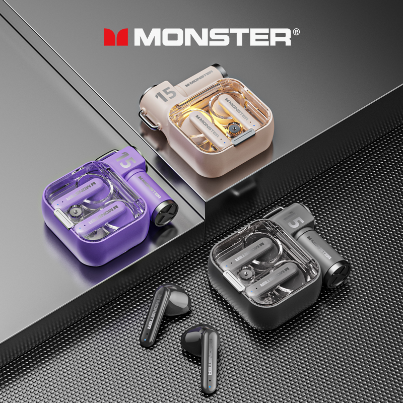 Bluetooth headset Monster XKT15 True Wireless Bluetooth Earphone HIFI ...