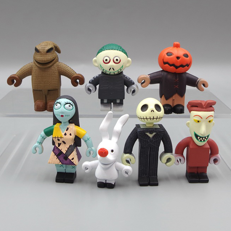 6Pcs/7Pcs/Set Disney Anime The Nightmare Before Christmas Jack ...