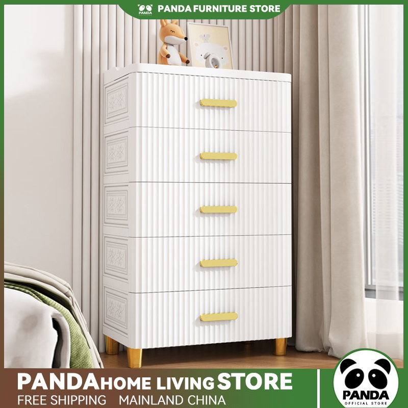 PANDA.sg 70cm 56cm 45cm White Cabinet Storage Cabinet / Drawer Cabinet ...