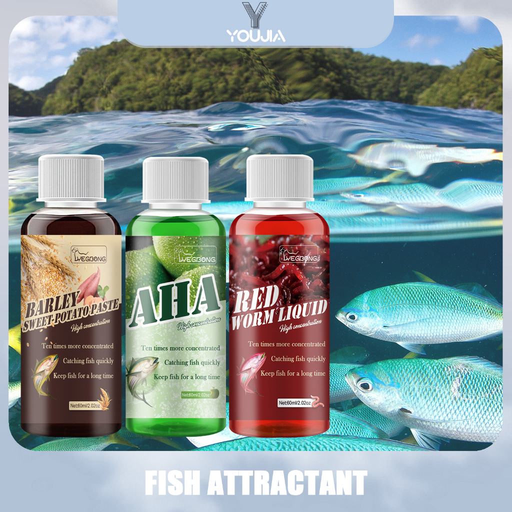 Yegbong Fish Attractant Concentrated Worm Liquid Fishing Fish Bait ...