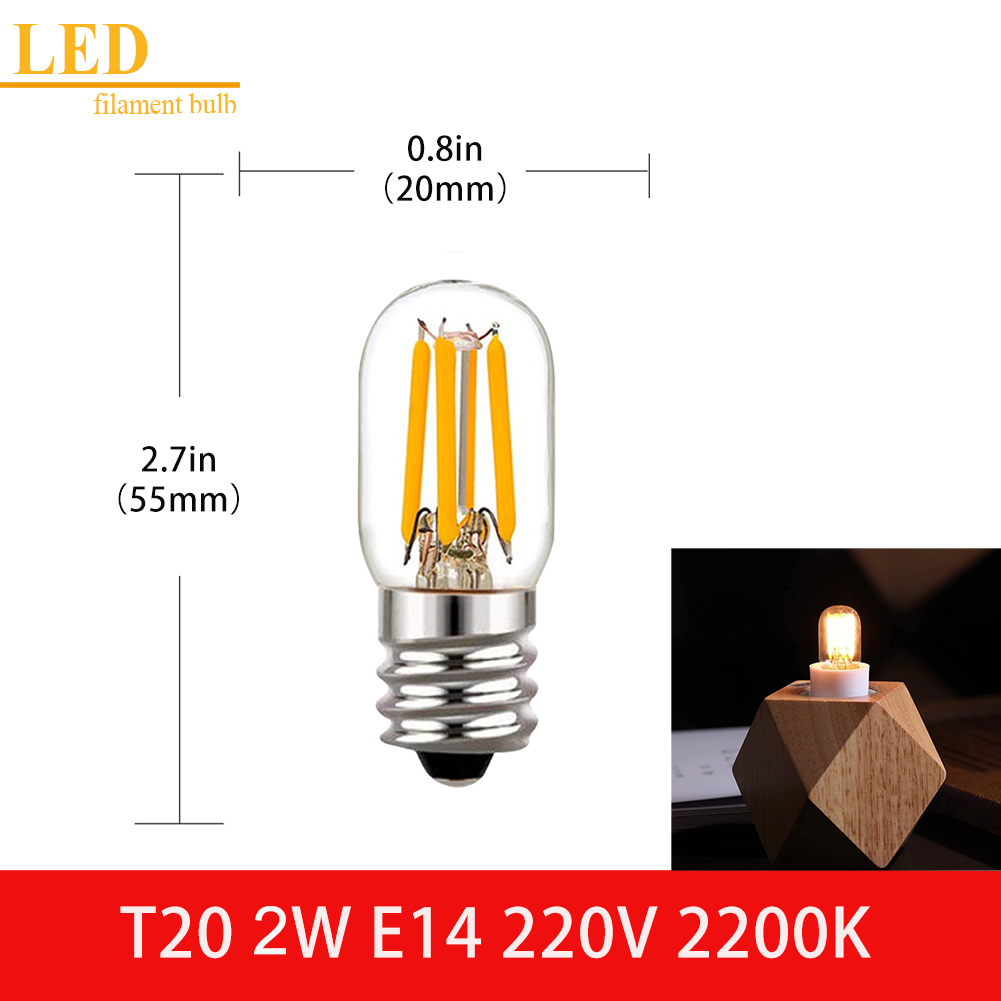 E12 E14 E27 LED Edison Bulbs 1W 2W 3W 4W 6W 8W House Decoration Bulb C7 C35 T20 T16 A19 G40 G80 ...