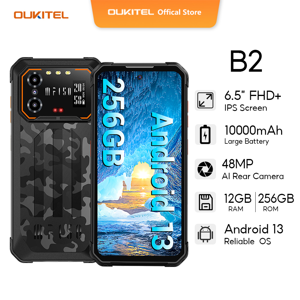 IIIF150 B2 6.5'' FHD+ 10000mAh 48MP Camera Handphone Android13 12GB(6+6 ...