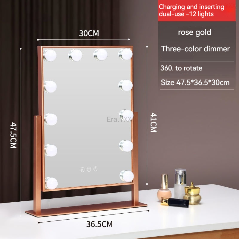 High-end led Makeup Mirror Bulb Mirror led Fill Light Mirror with Bulb ...