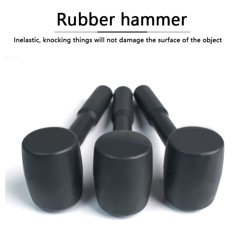 small hammer Heavy Duty Rubber Mallet Hammer Double Face Rubber Hammer ...