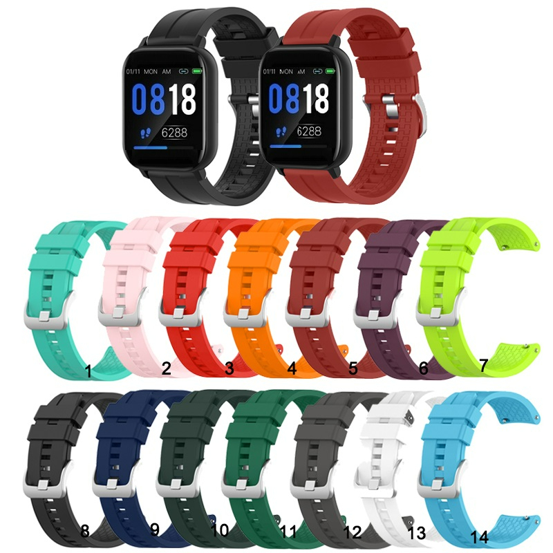 For AXTRO Fit3/AXTRO Fit4/Actxa Tempo 4C/Actxa Tempo 5C Silicone Strap for For AXTRO Fit 3 4 ...
