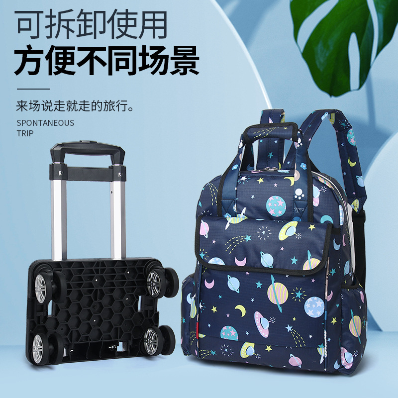 Trolley Bag for Travel and School Kids Roller Bag Beg Sekolah Roda Bags ...