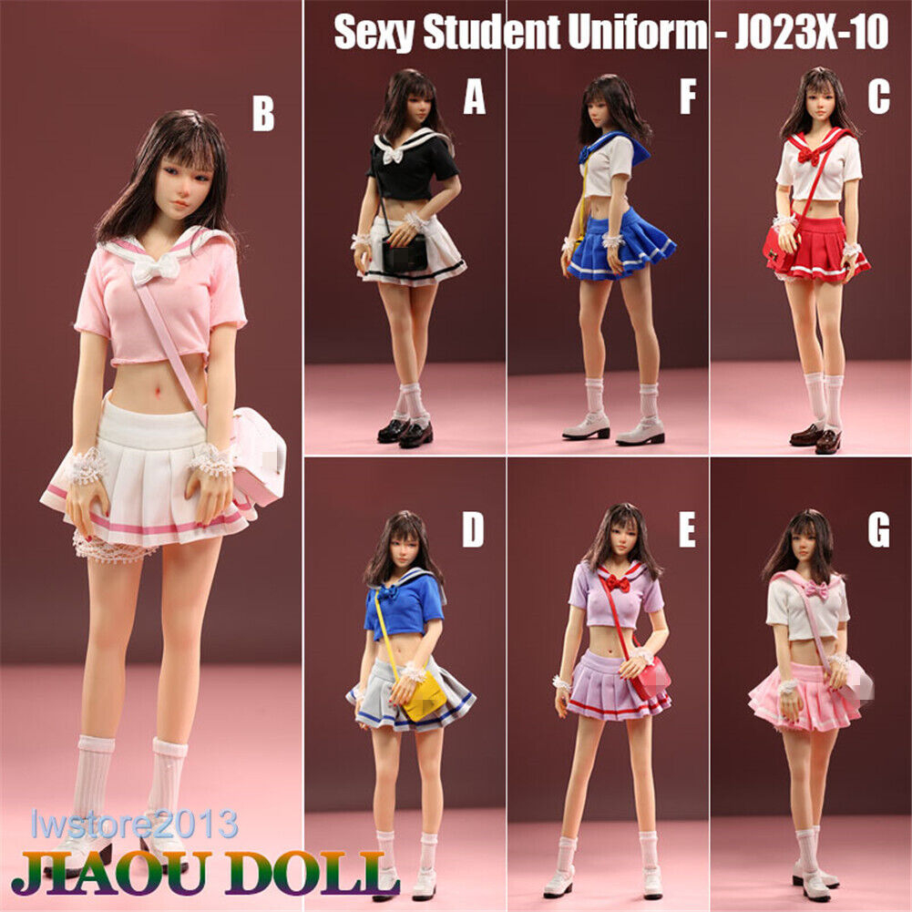 JIAOU DOLL 1:6 JO23X-10 Girl Uniform Clothes For 12" Female PH TBL ...