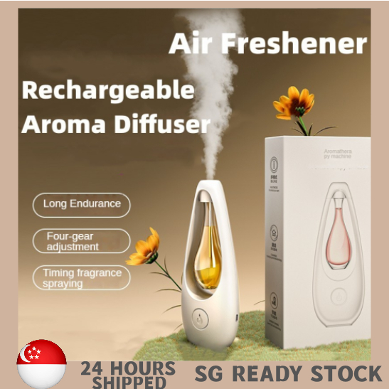 【SG READY STOCK】Room Air Freshener Spray Rechargeable Aroma Diffuser ...