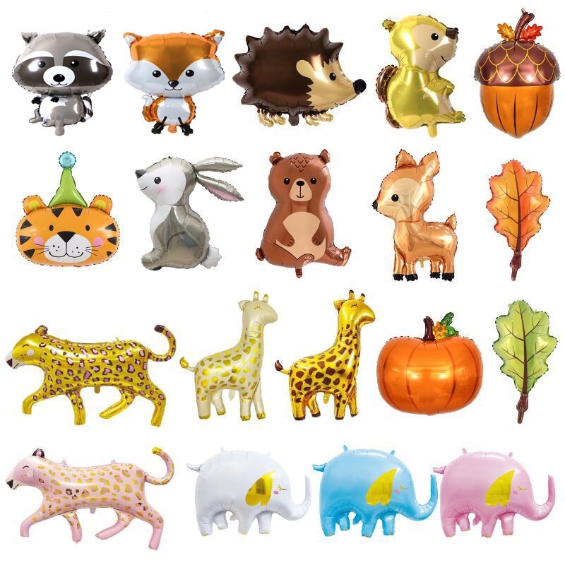 Jungle Safari Animal Balloon For Kids Birthday Party Decorations ...