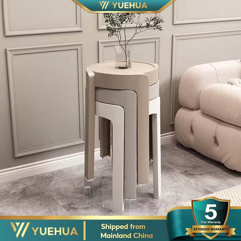 Upgraded Plastic Chair Stool Stackable Designer Modern Plastic Stool ...