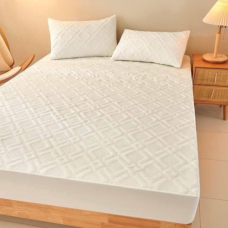 SunnySunny 100% Waterproof Mattress Protector Soft Premium Anti-mite ...