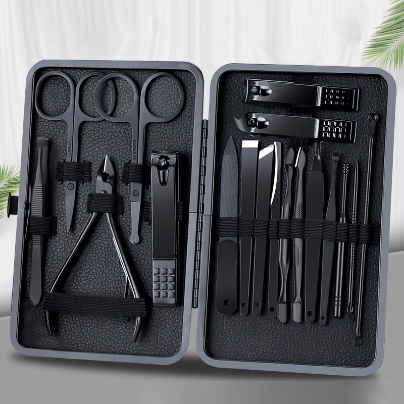 4/7/10/12/16/18 pcs Manicure Cutters Nail Clipper Set Household ...