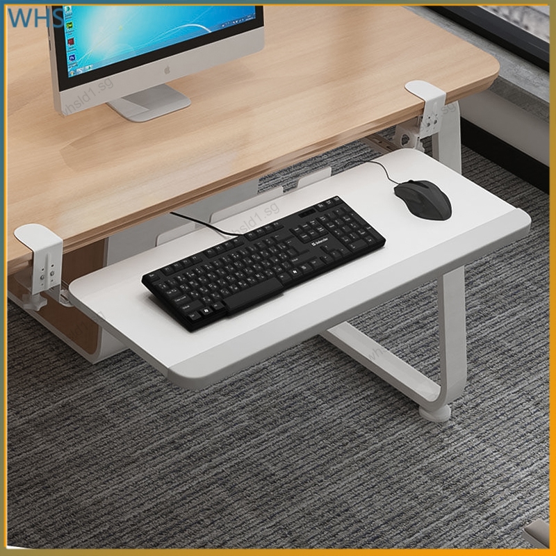 Keyboard bracket non-perforated drawer shelf bracket non-installation ...