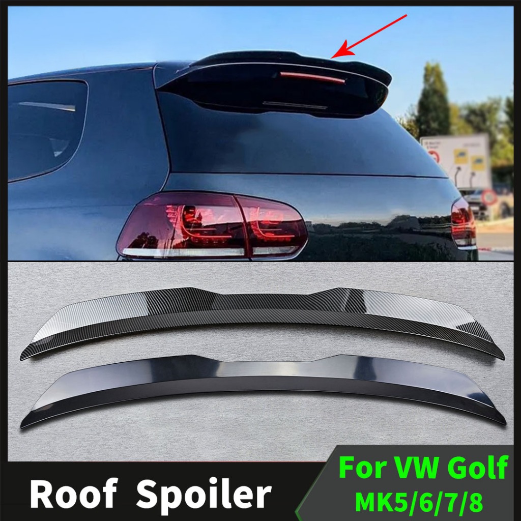 For VW Golf 5 6 7 7.5 8 MK5 MK6 MK7 MK7.5 MK8 Rear Roof Trunk Spoiler ...