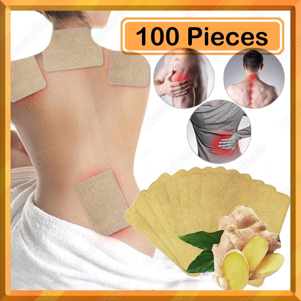 【Upgrade】100Pcs Herbal Ginger Patch | Pain Relief Patch | Health Care ... 【Upgrade】100Pcs Herbal Ginger Patch | Pain Relief Patch | Health Care ...