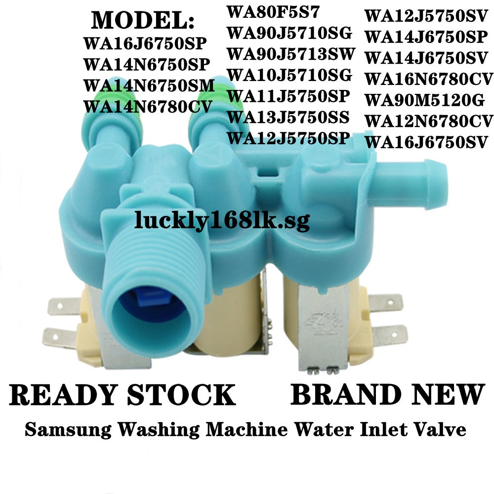 Samsung Washing Machine Water Inlet Valve Feed Valve DC62-00266E/H ...