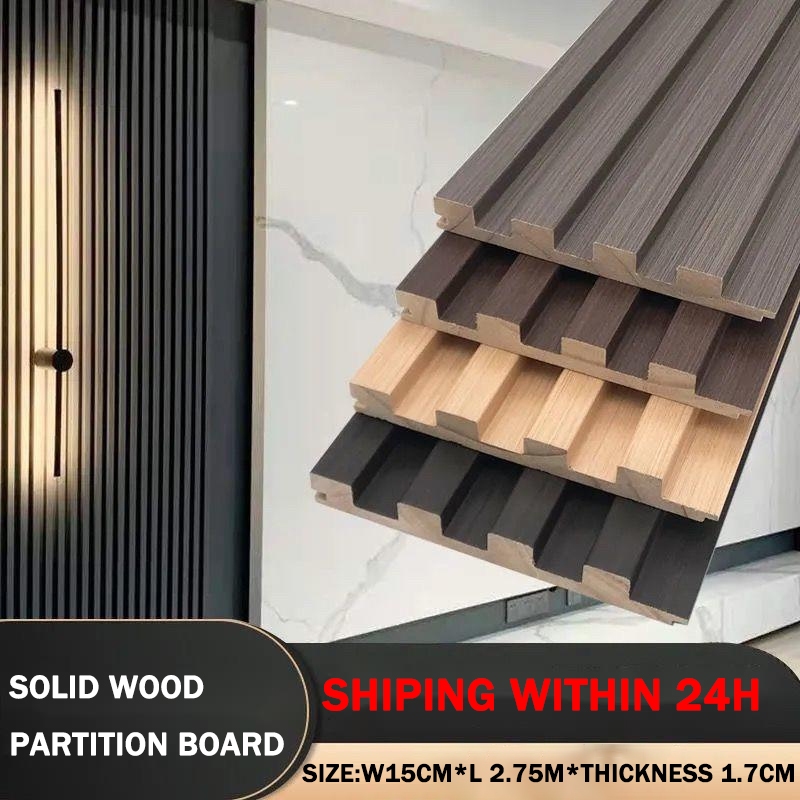 YOUNAL Partition Board Solid Wood Grille Board Ceiling Moisture-free ...