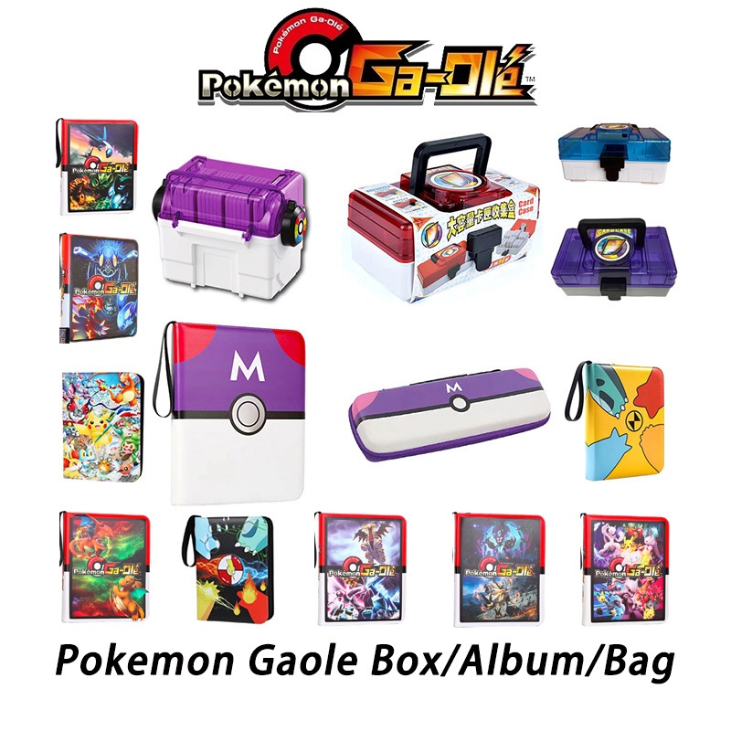 [Ready Stock] Pokemon Gaole Disk Box Gaole Album Pokemon Disk Holder ...