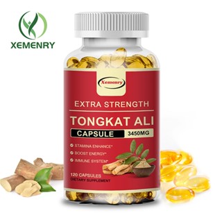 30/60/120 Capsules, Tongkat Extract Vegan Strong Natural Testosterone ...