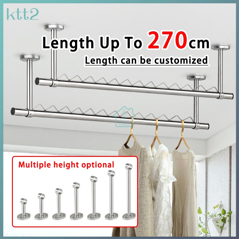 Ceiling Mounted Clothes Rack Singapore | Shelly Lighting
