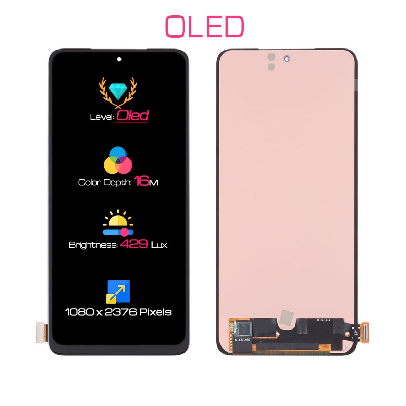 ALLPARTS OLED / INCELL Display for VIVO X60 X70 LCD Touch Screen Digitizer Replacement V2045 ...