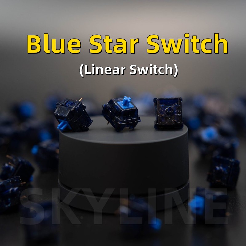 【In Stock】SKYLINE Blue Star Switch (1030-Packs)Mechanical Keyboard ...