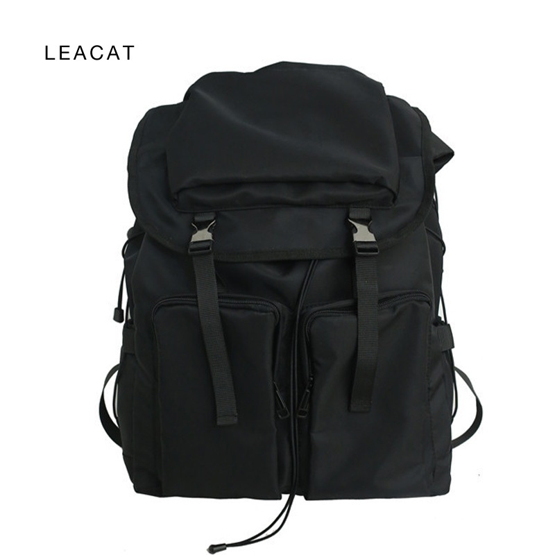 Leacat Korean student bag waterfoor work backpack for women | Shopee ...