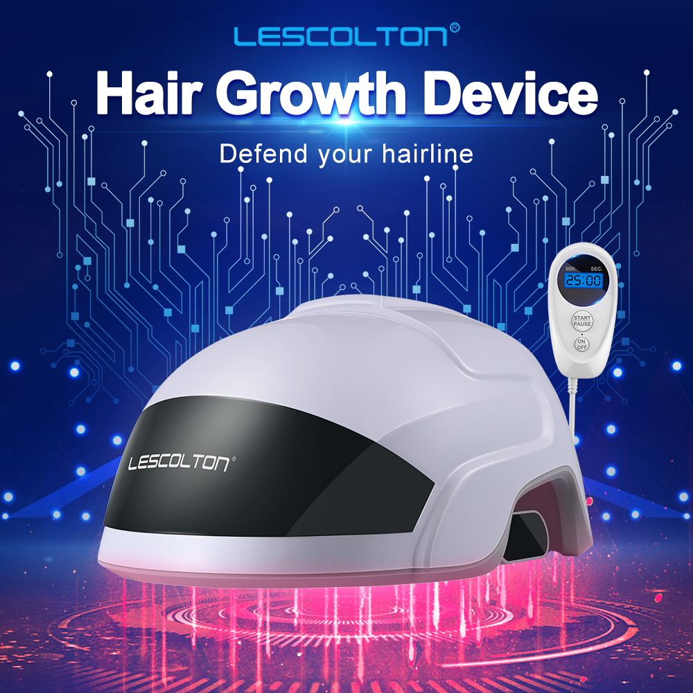 Lescolton laser hair growth instrument, hair growth cap and hair growth ...