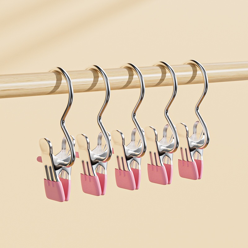 Folding 5-hole Clothes Drying Rack Wall Mounted Travel Hanger for Hotel ...