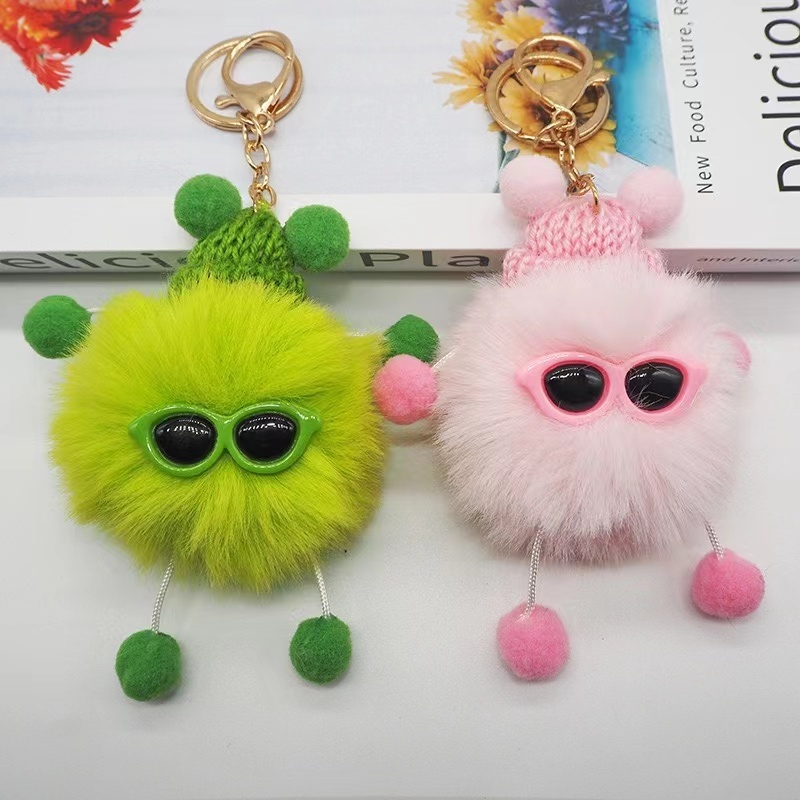 Imitation Rex Rabbit Hair Elf Bag Pendant Plush Elf Ready Stock Plush ...