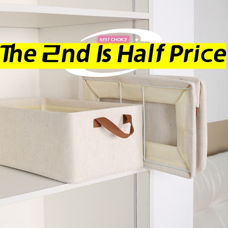 【Half Price For 2nd Pc】High Capacity Wardrobe Storage Box Foldable ...