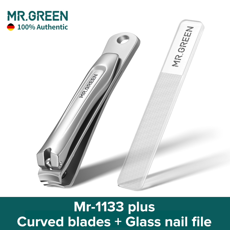 MR.GREEN Stainless Steel Nail Clippers Portable Nail Cutter keychain ...