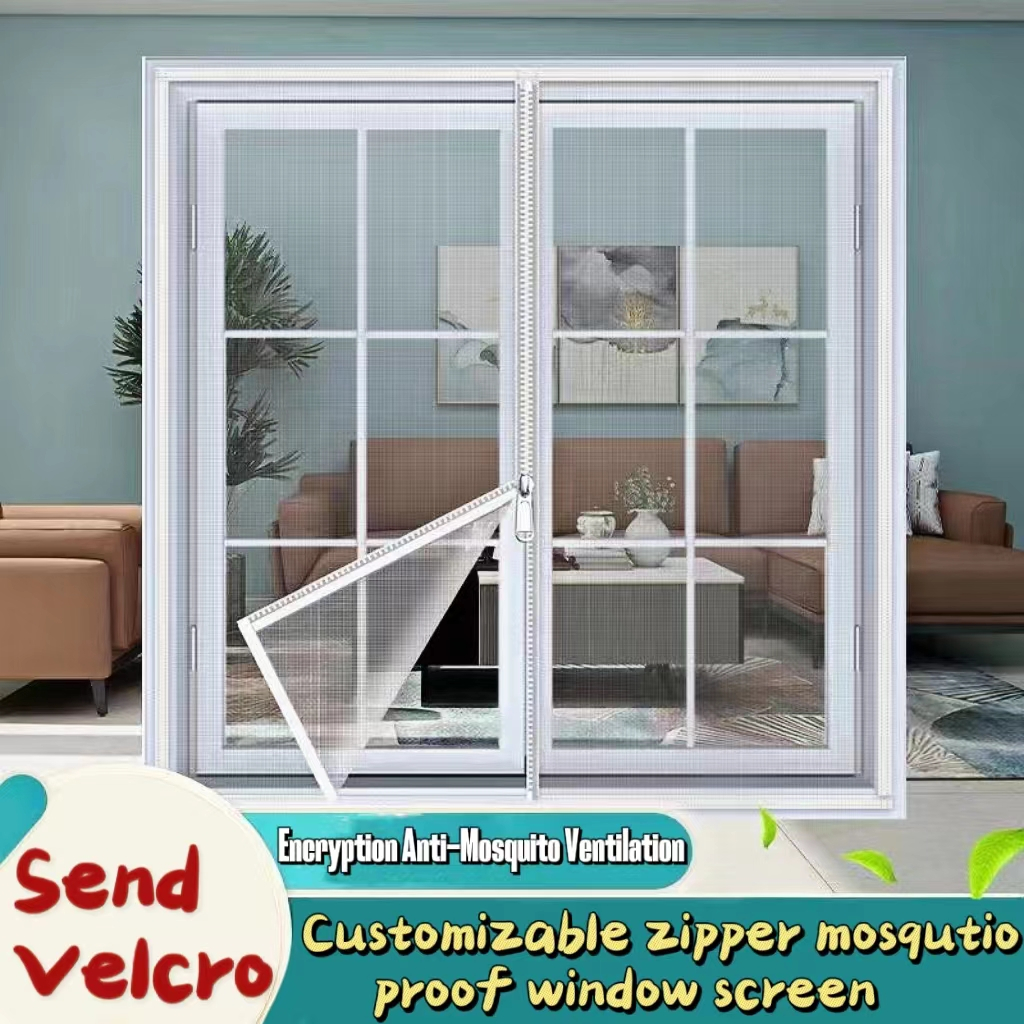 Mosquito Resistant Screen, Window Mesh, Self-Adhesive Window Mosquito ...