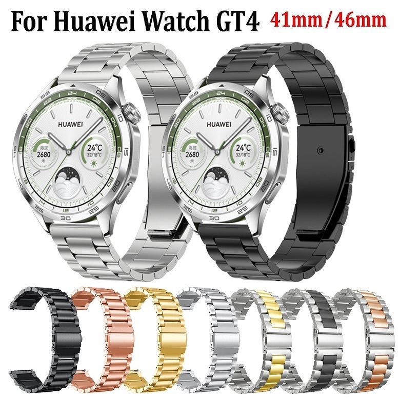 Staineless Steel Watch Strap For Huawei watch GT 4 Strap 41mm 46mm ...