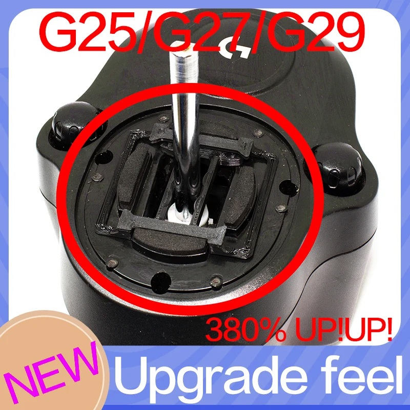 Game Gear Modification Upgrade Enhance Hand Damping Suitable for Logitech Steering Wheel G29 ...