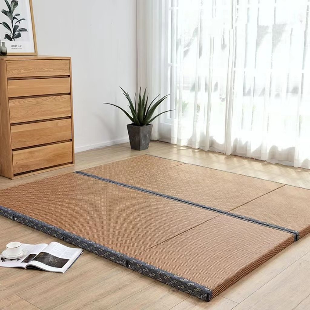 Ready Stock Folding Tatami Floor Mat Coconut Palm Mattress | Shopee ...