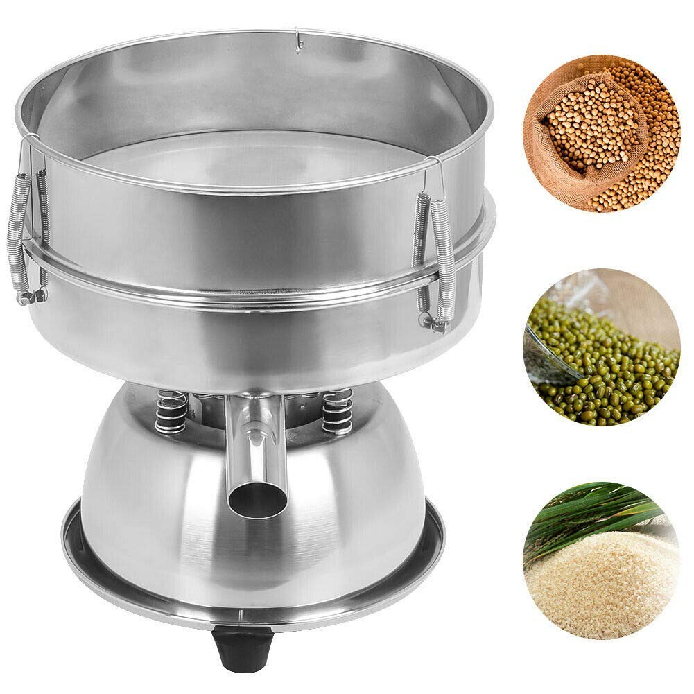 Electric Automatic Sieve Shaker Vibrating Sieve Machine Food Industrial ...