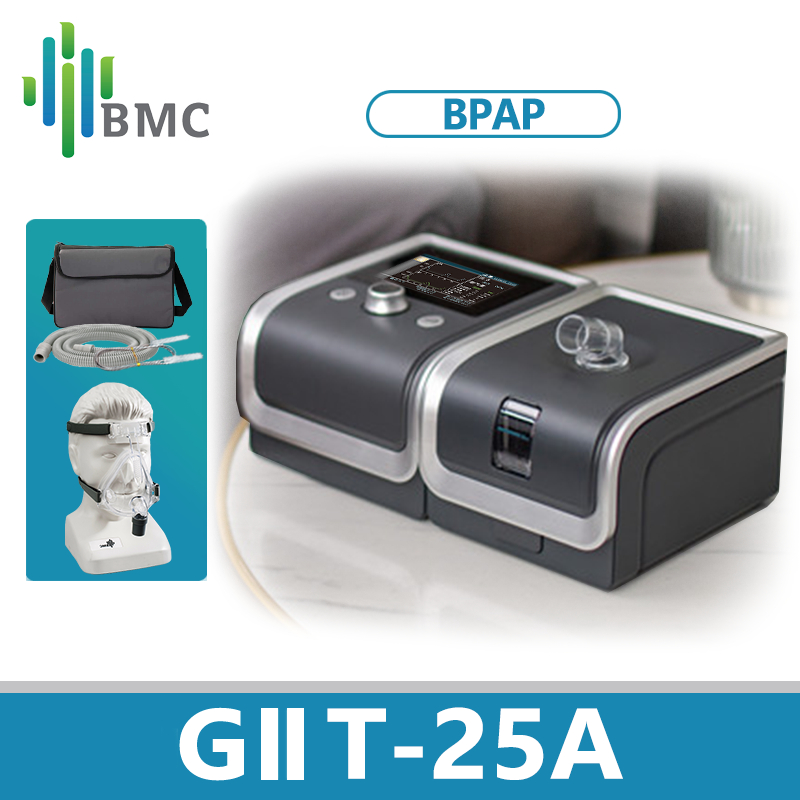 BMC T-25A BiPAP Machine Auto Noninvasive Ventilation Devices with Full ...