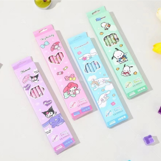 12pcs Japanese Sanrio 2B Pencil cinnamoroll Eco Pencil Melody Cartoon ... 12pcs Japanese Sanrio 2B Pencil cinnamoroll Eco Pencil Melody Cartoon ...