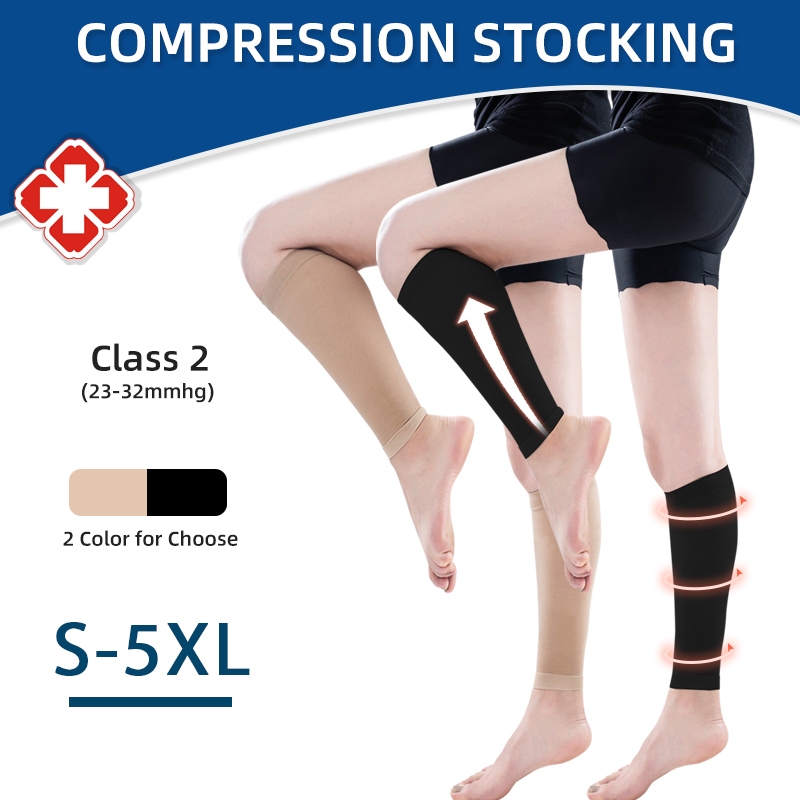 20-30mmHg Elastic Medical Compression Socks for Men and Women Varicoses ...