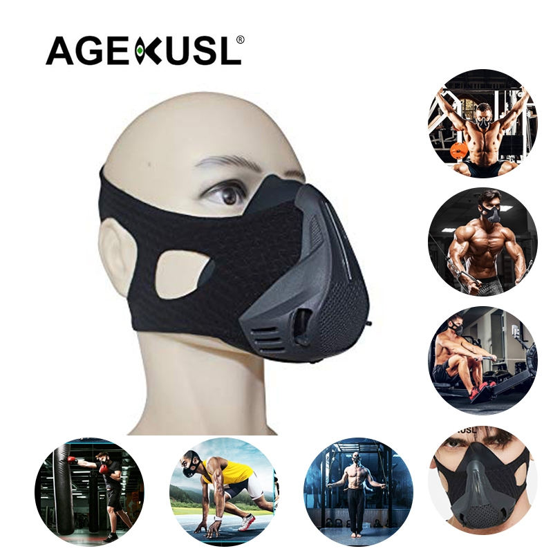AGEKUSL Training Mask 4.0 Fitness Workout Running Plateau Altitude ...