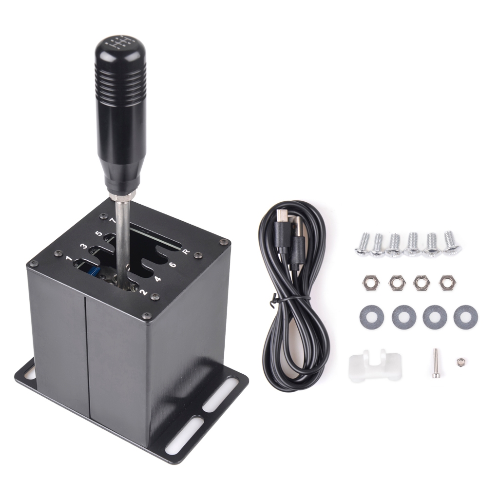 PC USB H Gears Straight Shifter Suit For Logitech G27 G29 G25 G920 For ...
