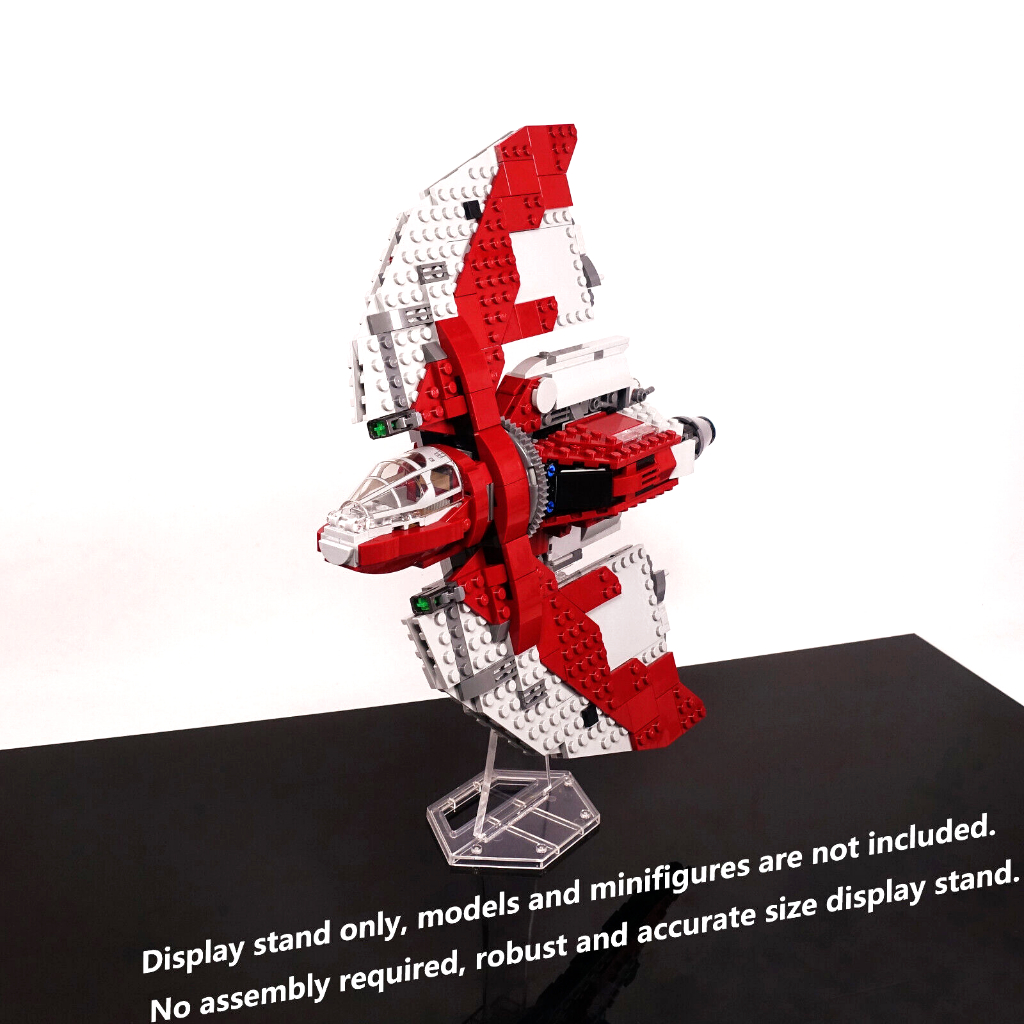 Display Stand for LEGO 75362 Ahsoka Tano's T-6 Jedi Shuttle, Acrylic ...
